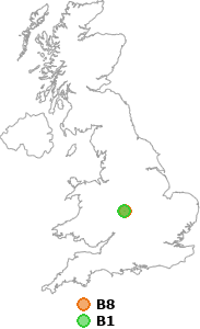 Distance between B8 and B1 - postcode-info.co.uk
